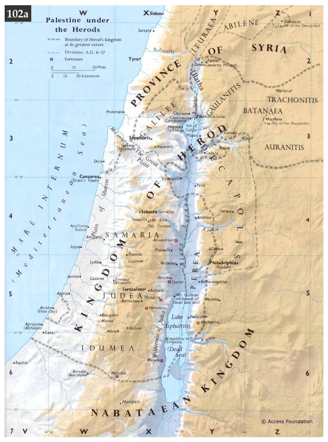 Timeline 10BC-110 AD (New Testament)
