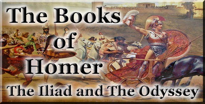 Swartzentrover.com | Homer - The Iliad and The Odyssey - Title Page